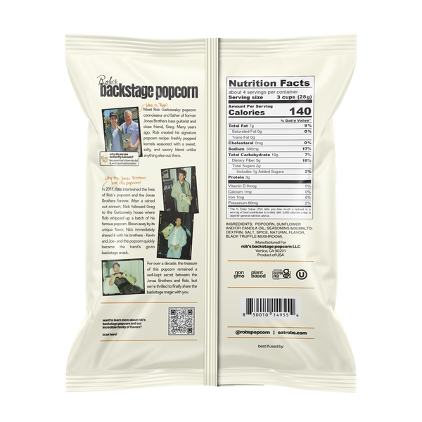 Rob's White Cheddar Popcorn – Rob's Popcorn